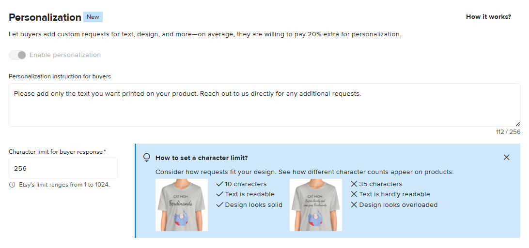 How do I set up product personalization? – Printful