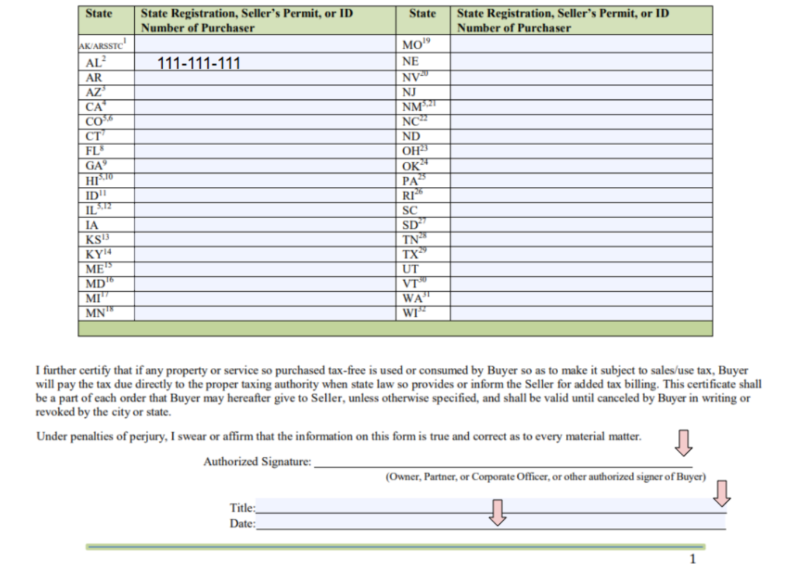 How do I use the MTC (multijurisdiction) form for sales tax exemption ...